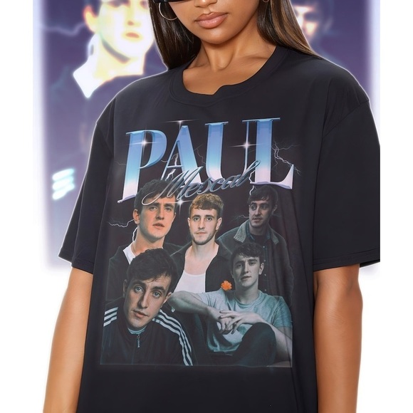 HollyMusicFan | Shirts | Paul Mescal Graphic 9s Tshirt Actor Graphic ...